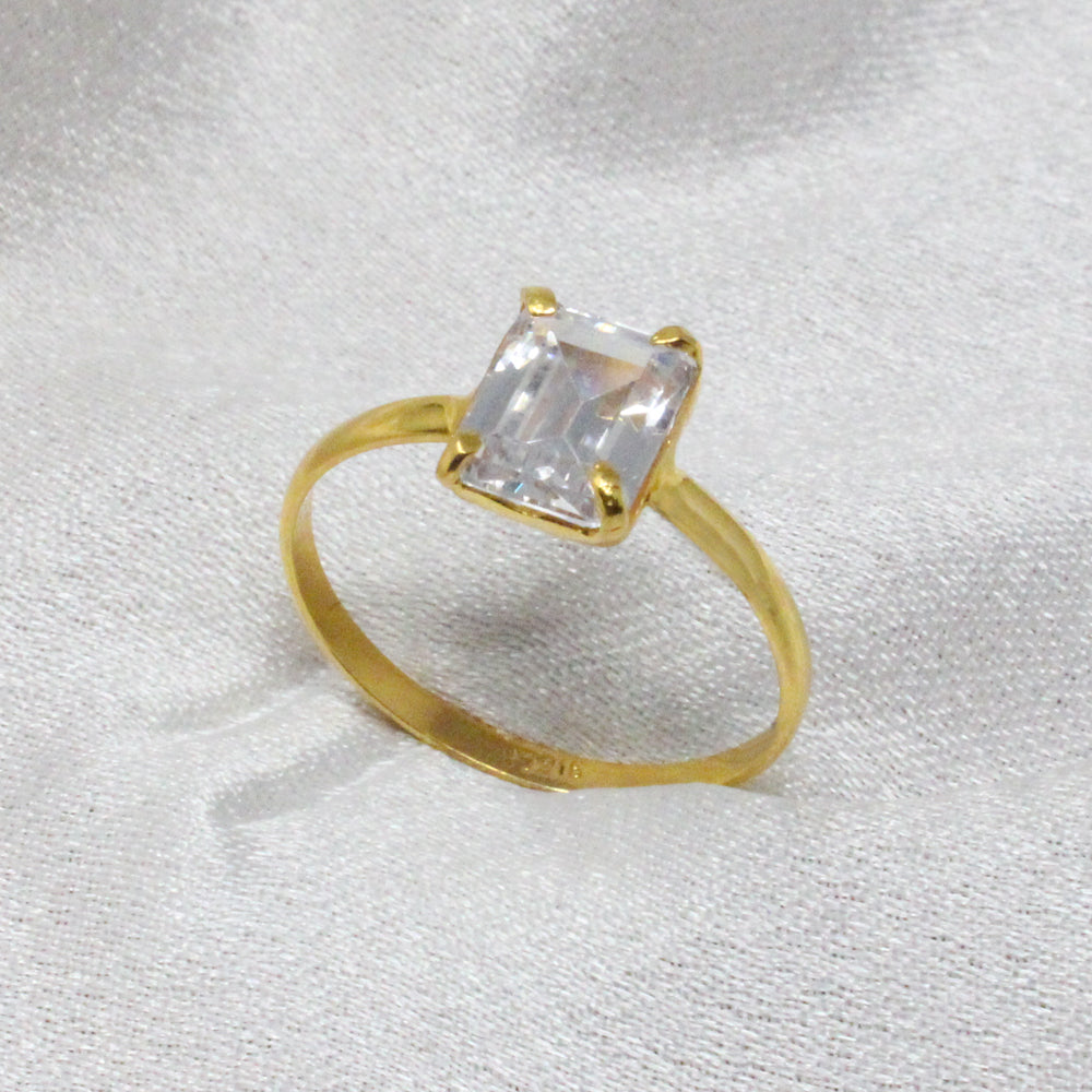 Buy Single Stone Finger Ring in India | Chungath Jewellery Online- Rs ...