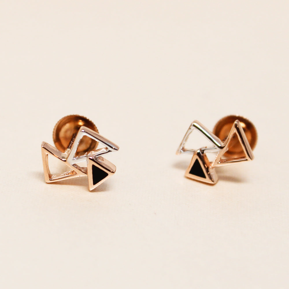 Buy Triangle Shape Stud in Kerala, India | Chungath Jewellery Online ...