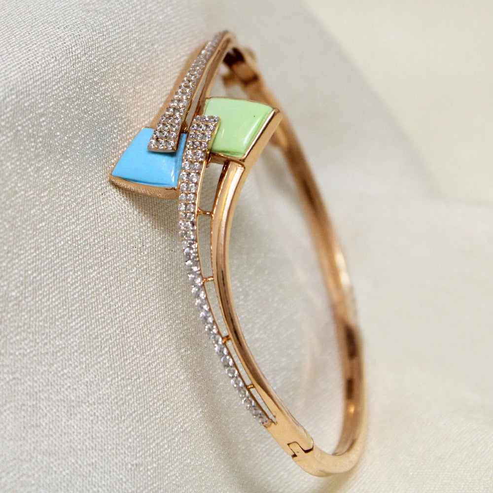 Buy Diamond Shape Bangle in Kerala, India | Chungath Jewellery Online ...