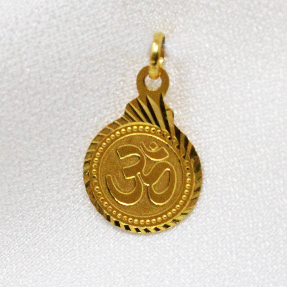 Buy Om Locket in India | Chungath Jewellery Online - Rs. 11,319.69