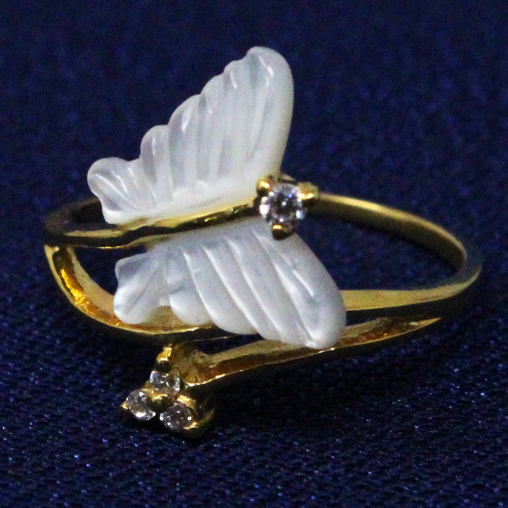 Buy Butterfly Ring in Kerala, India | Chungath Jewellery Online - Rs ...